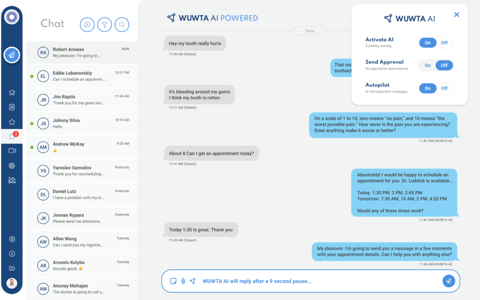 Artificial Intelligence in OMS | WUWTA
